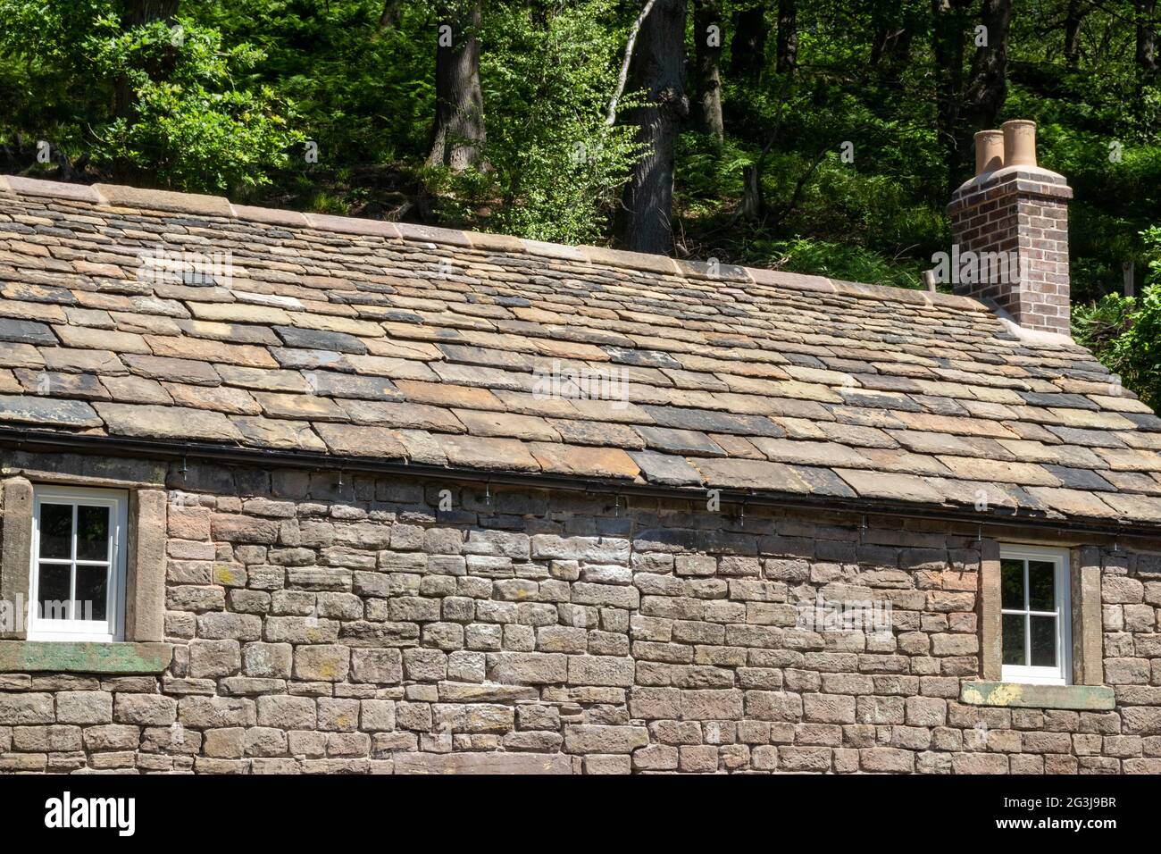 Aquaduct Stone Cottage under Restoration on the Cromford Canal near ...