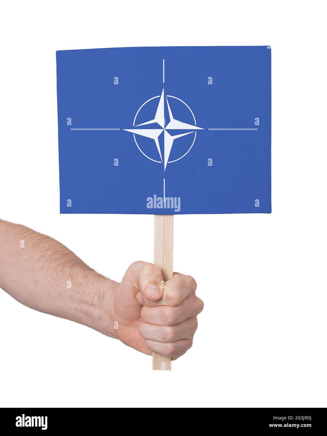 Flag of nato Cut Out Stock Images & Pictures - Alamy