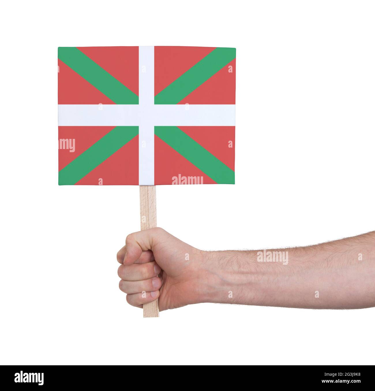 Hand hold spain flag hi-res stock photography and images - Alamy