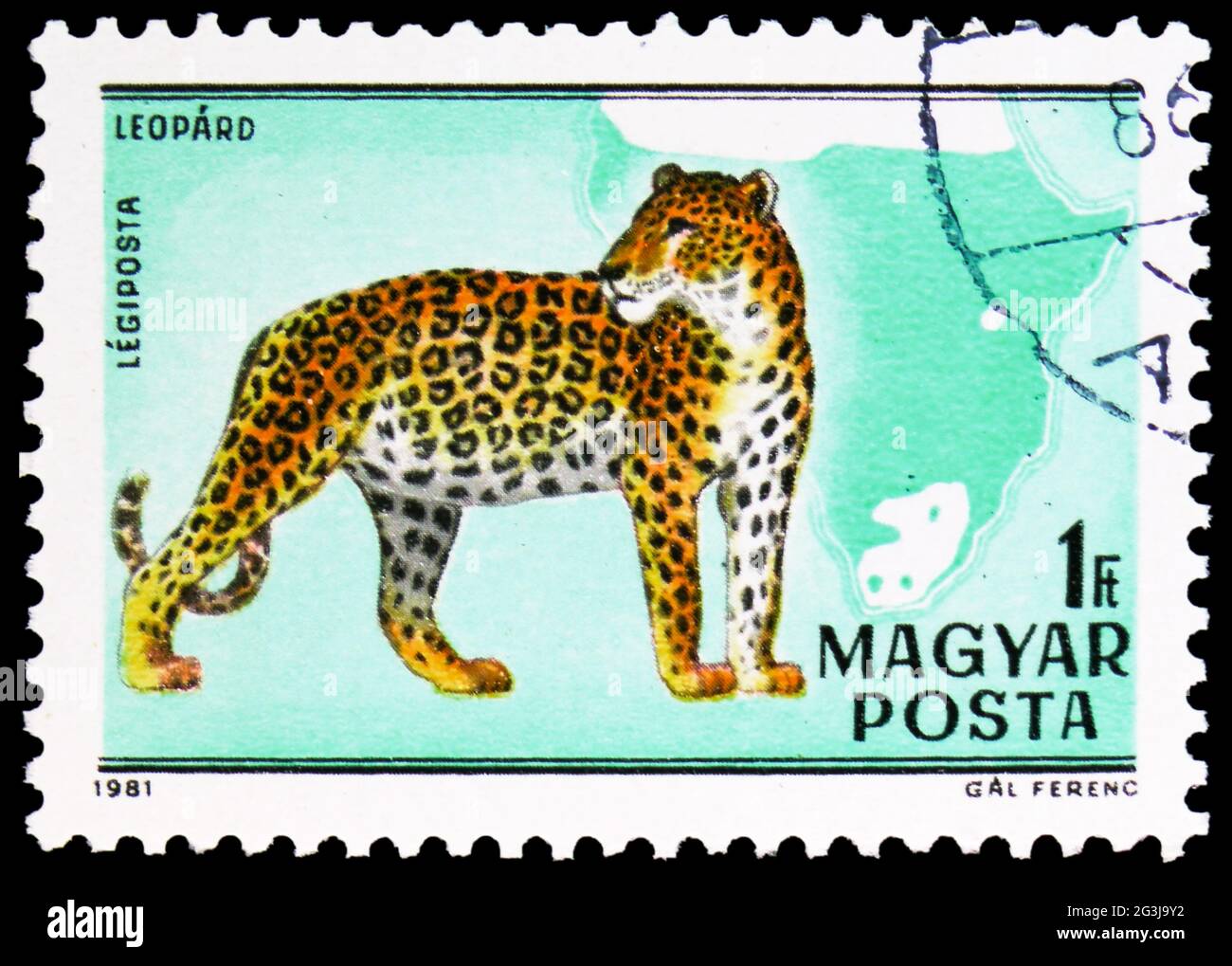 MOSCOW, RUSSIA - APRIL 17, 2021: Postage stamp printed in Hungary shows ...