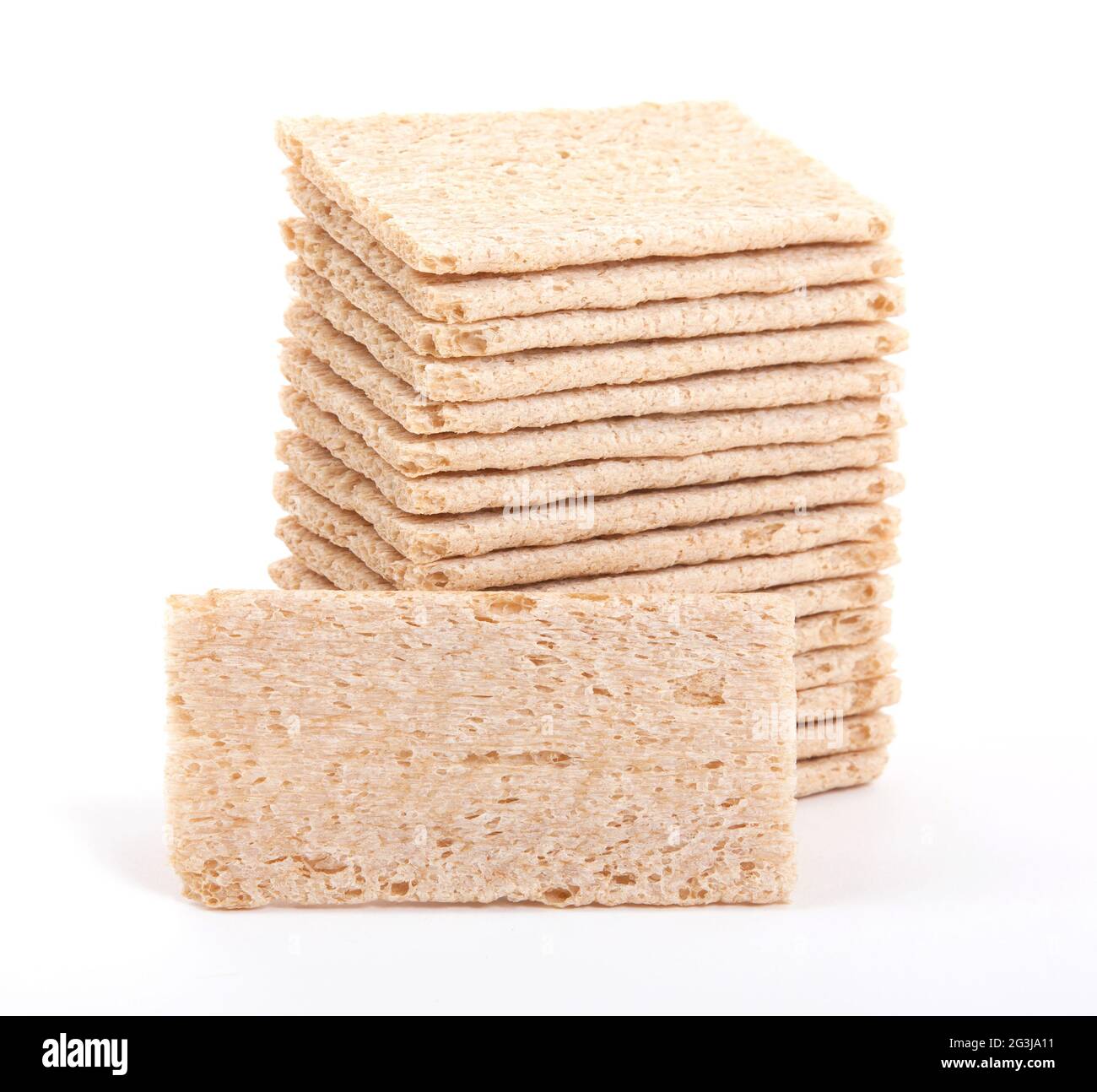 Crackers (breakfast) isolated Stock Photo - Alamy