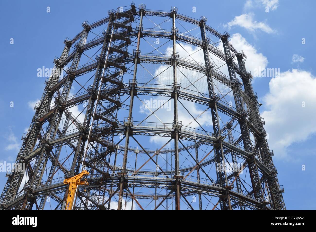 Gasometer Schöneberg at the Euref Campus in Berlin - June 2021 Stock ...