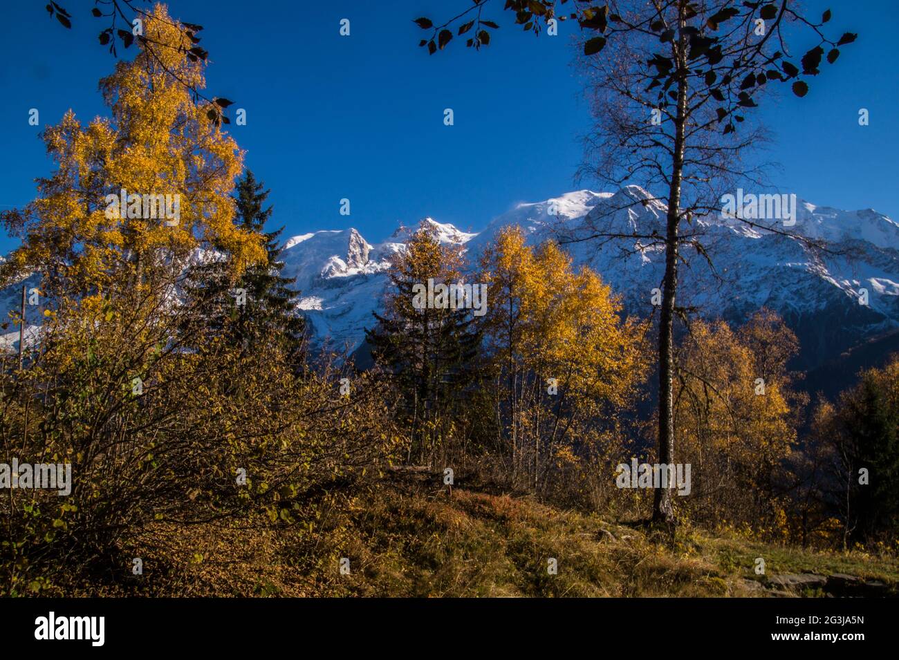 Autumn in the French alps Stock Photo - Alamy