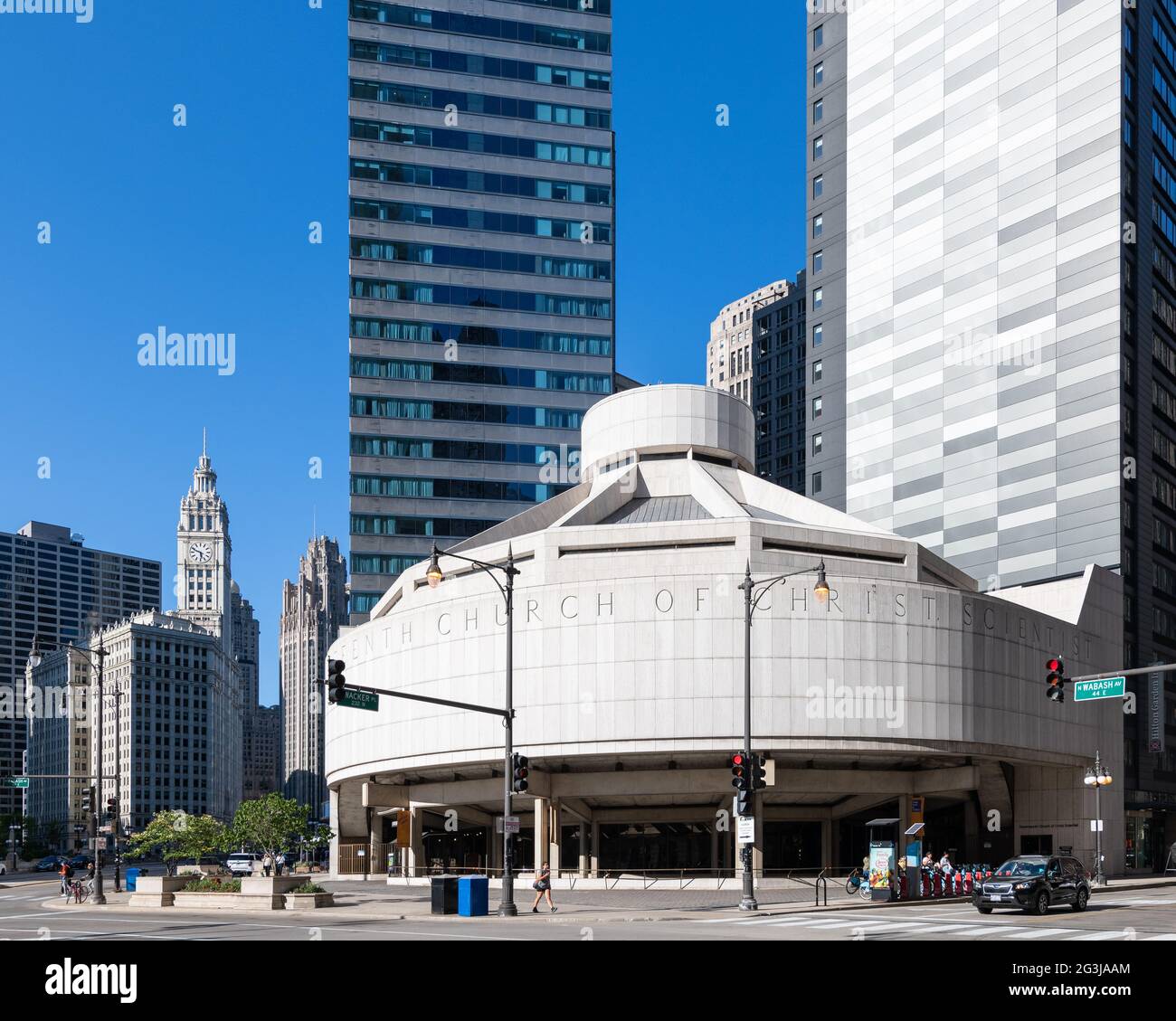 Seventeenth Church of Christ, Scientist, designed by Harry Weese Stock ...