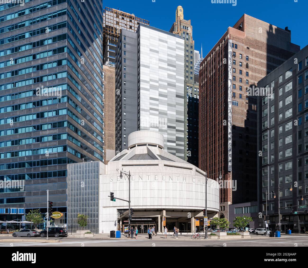 Seventeenth Church of Christ, Scientist, designed by Harry Weese Stock ...