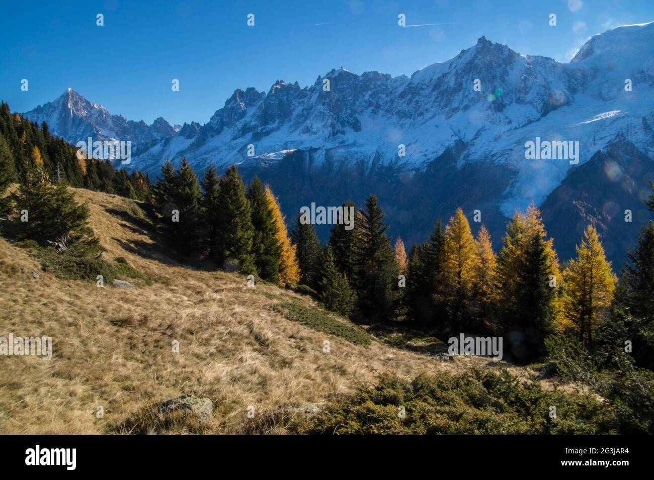 Autumn in the French alps Stock Photo - Alamy