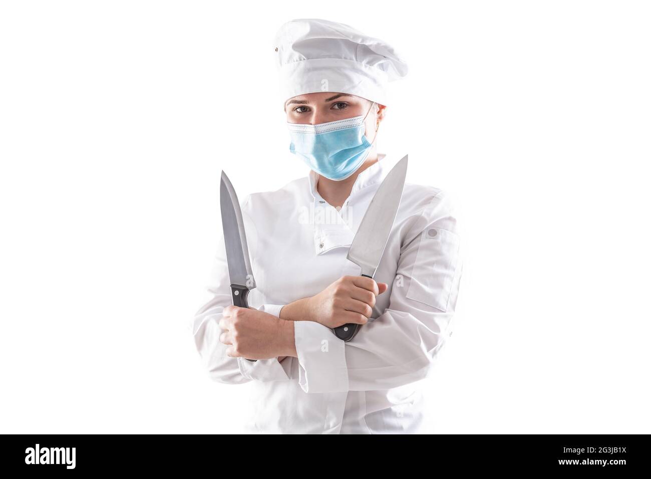 White chefs robe hi-res stock photography and images - Alamy
