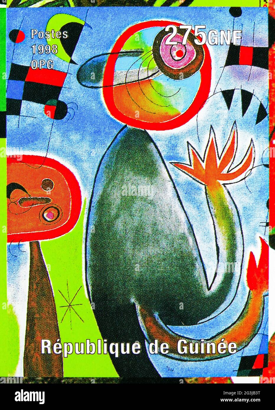 MOSCOW, RUSSIA - APRIL 17, 2021: Postage stamp printed in Cinderellas ...