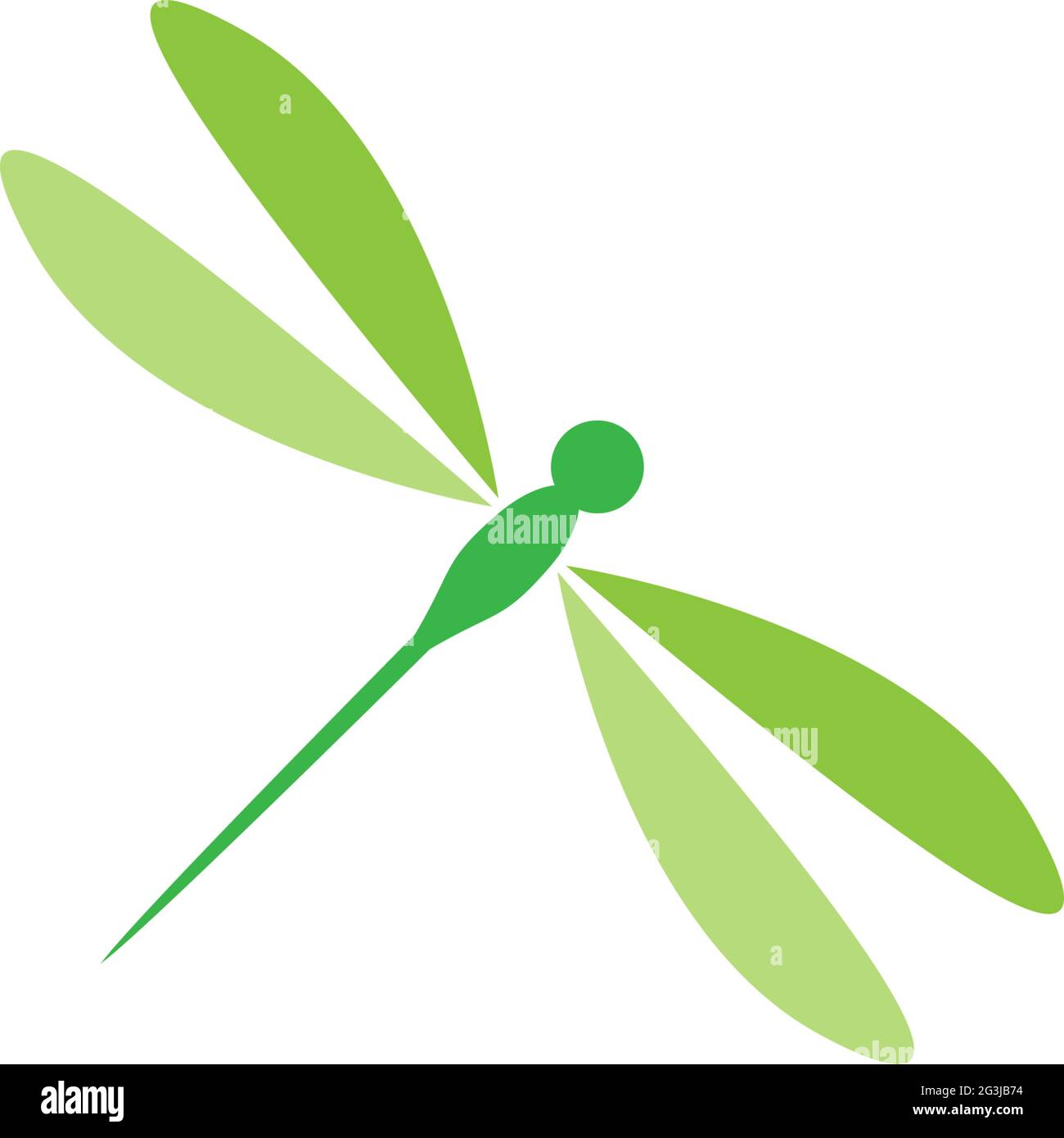 Dragonfly logo icon design concept template illustration vector Stock ...