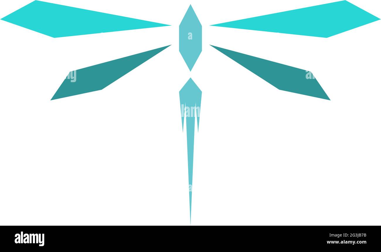 Dragonfly logo icon design concept template illustration vector Stock ...