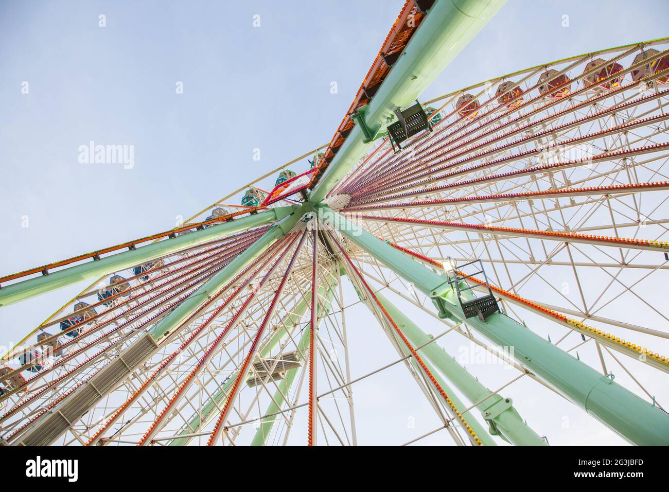 Old ferris wheel Stock Photo - Alamy