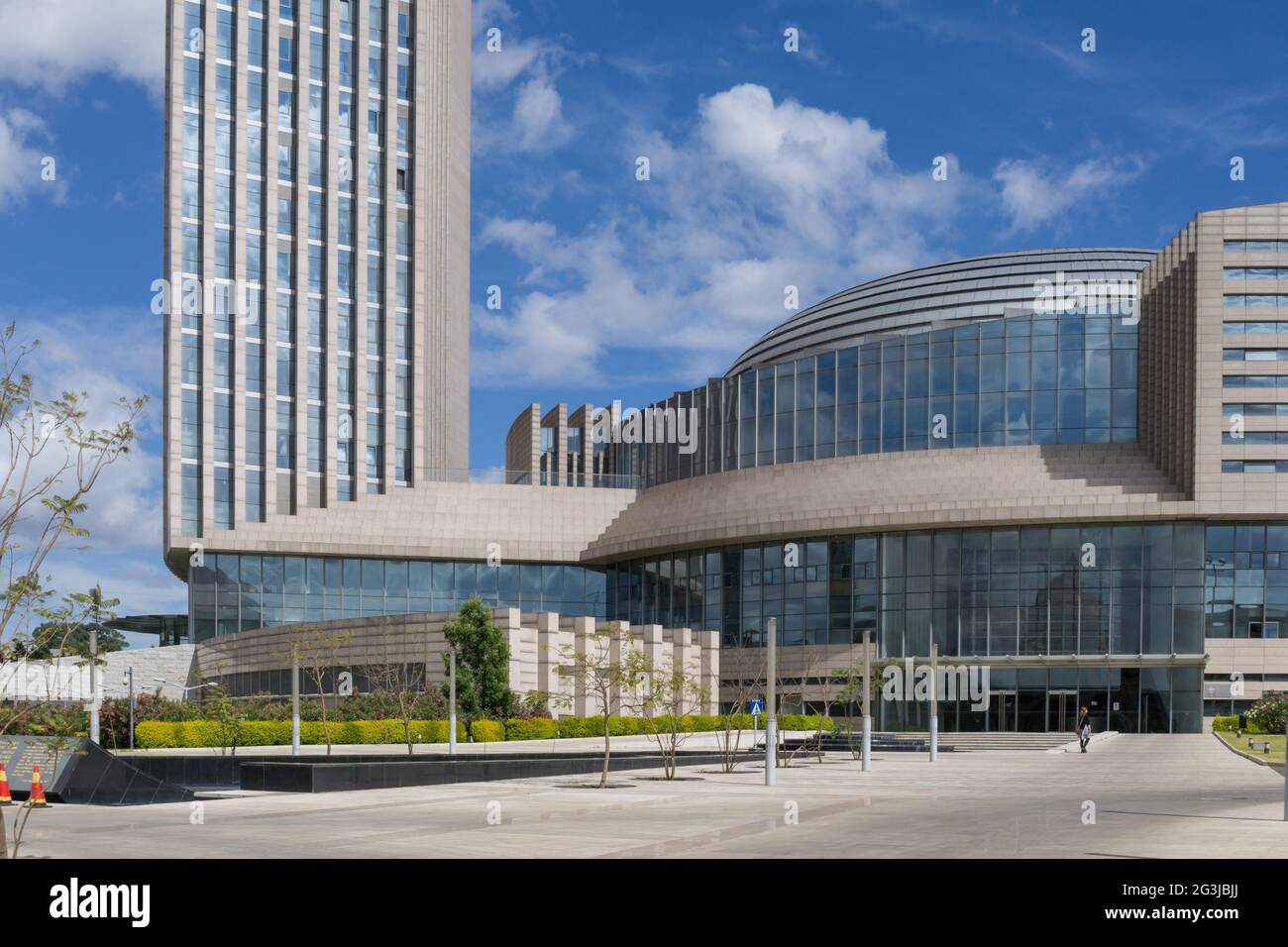African Union Commission Conference Centre Stock Photo - Alamy