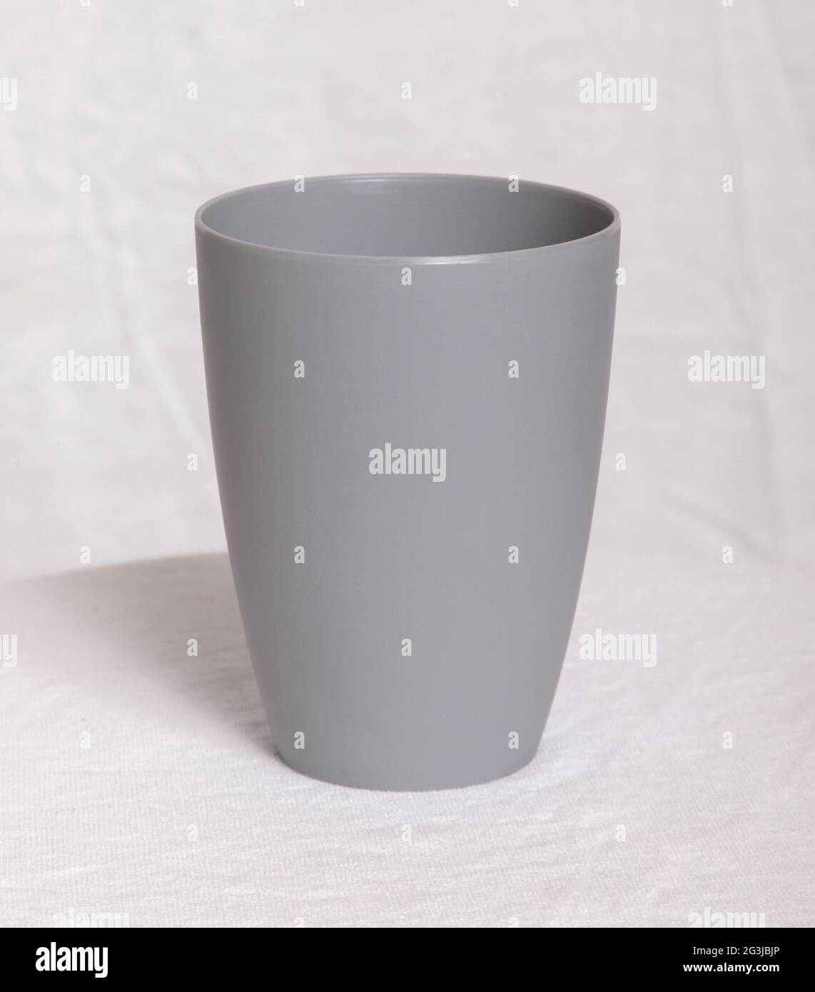 Empty plastic cup isolated Stock Photo - Alamy