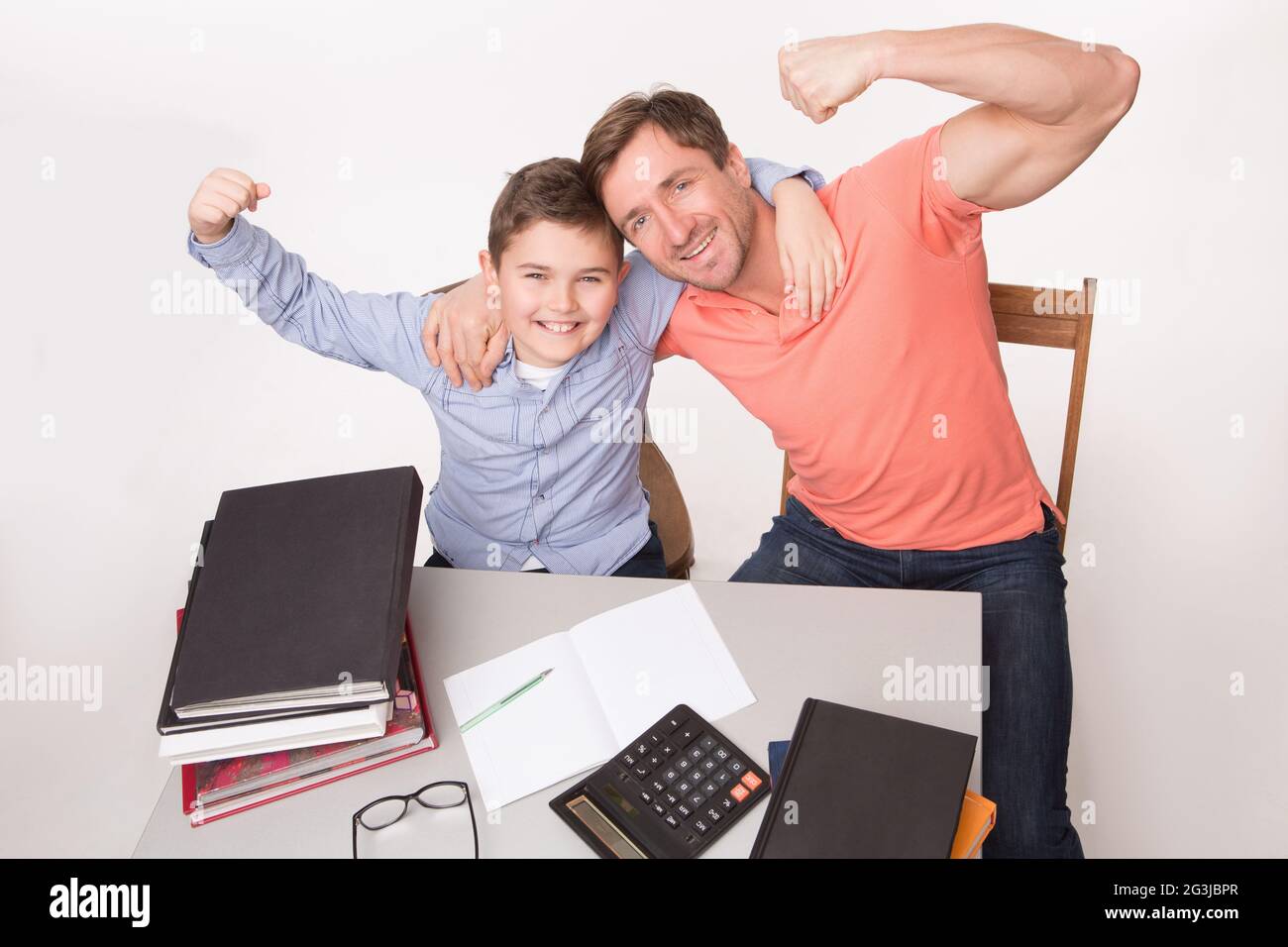 Strong father hi-res stock photography and images - Alamy
