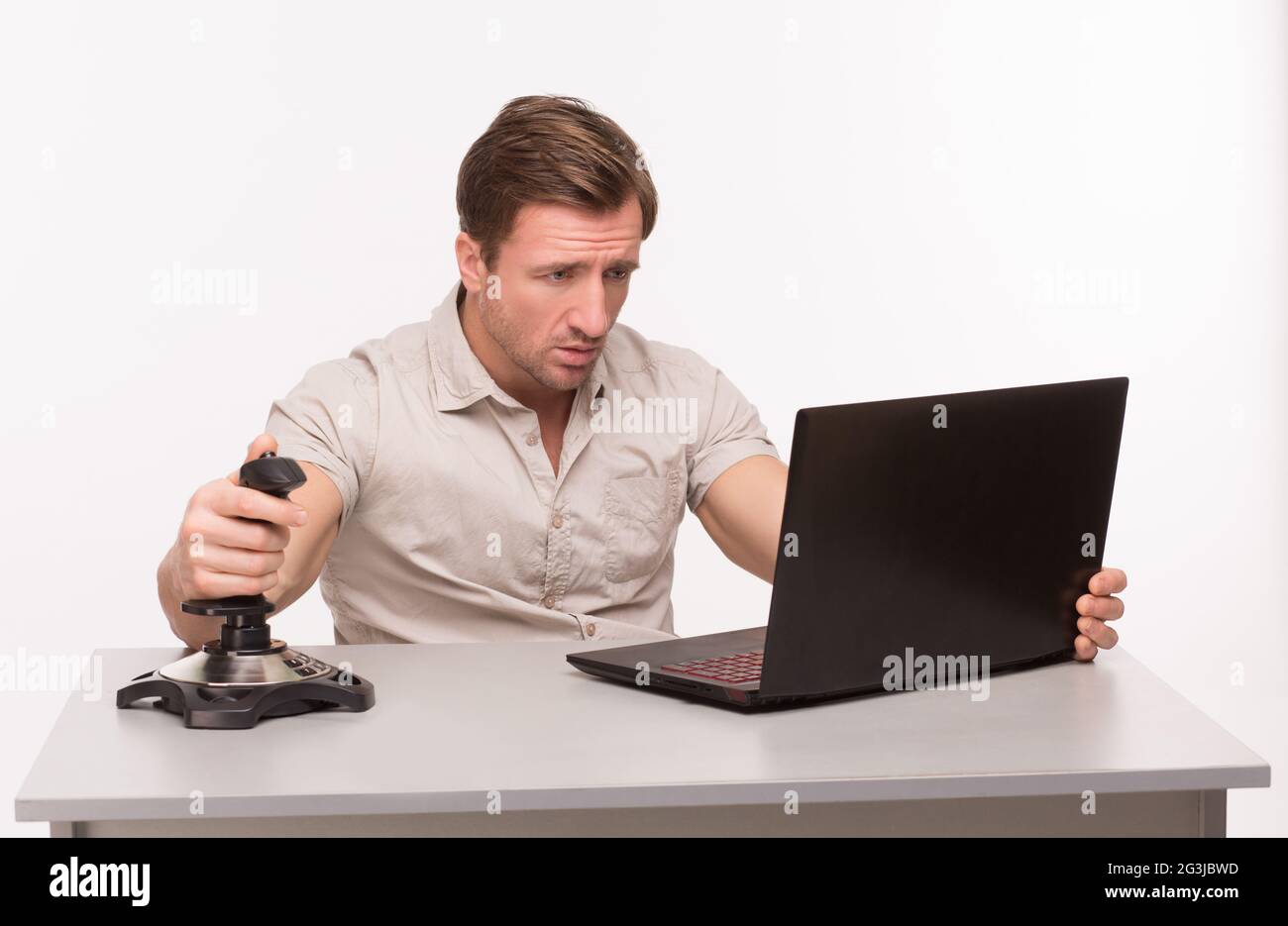 Playing computer hi-res stock photography and images - Alamy