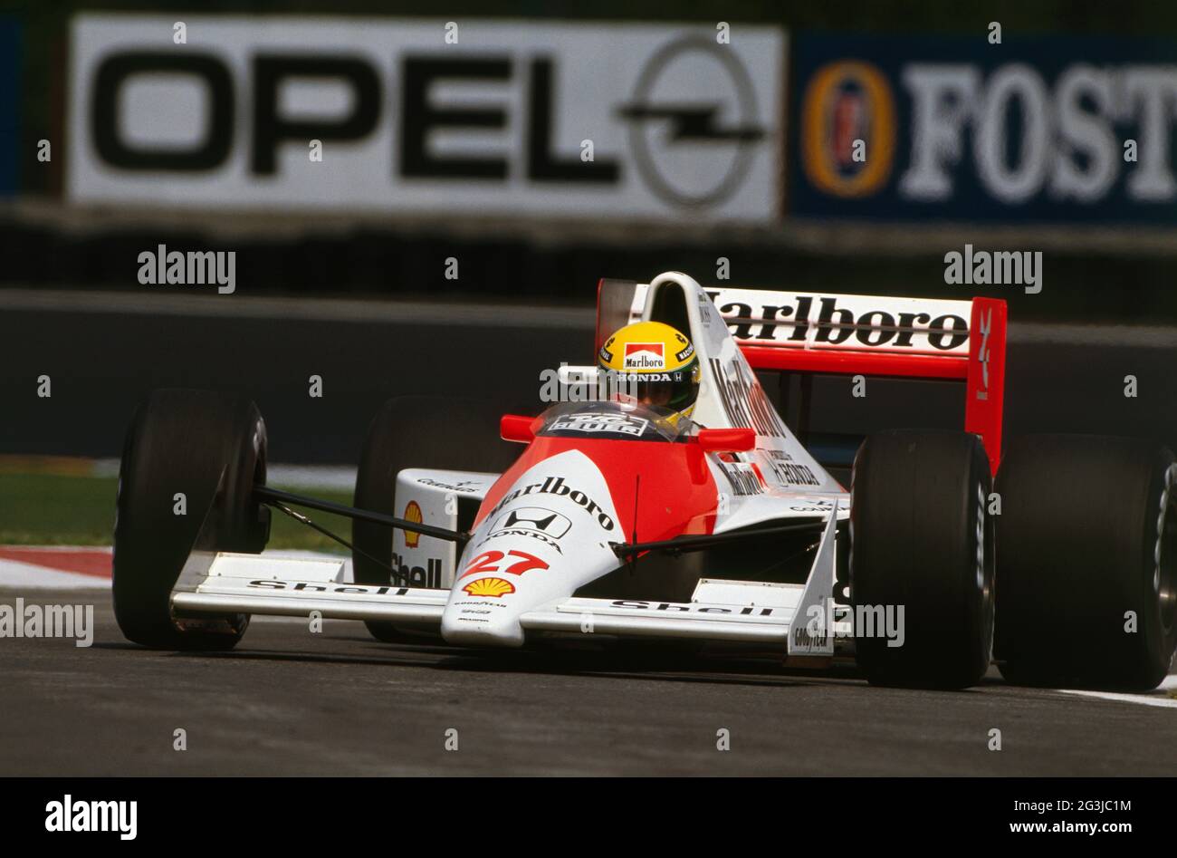 Ayrton senna mclaren hi-res stock photography and images - Alamy