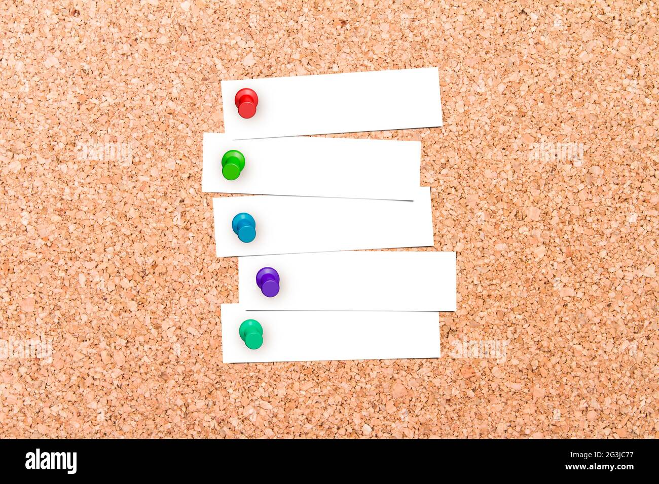 Corkboard with pins Stock Photo - Alamy