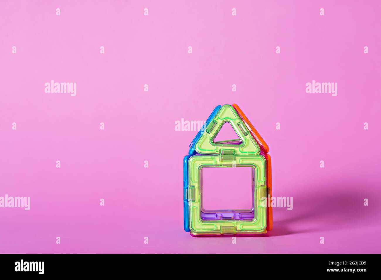 children's magnetic designer for development of motor skills, thinking ...