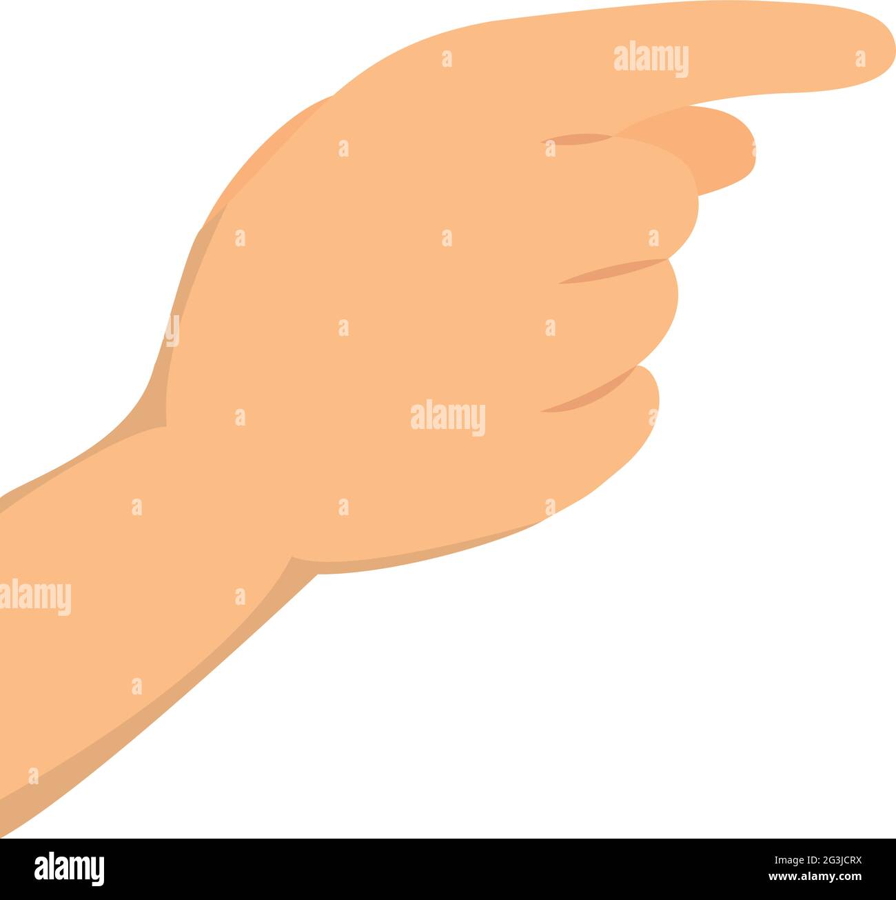 human hand pointing on background Stock Vector Image & Art - Alamy