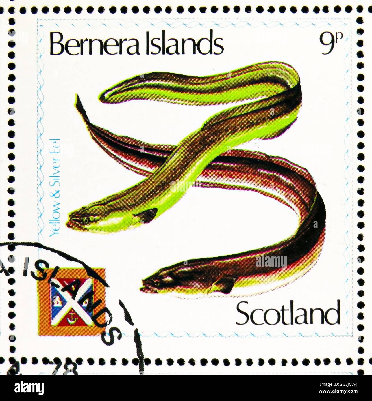 MOSCOW, RUSSIA - APRIL 17, 2021: Postage stamp printed in Cinderellas ...