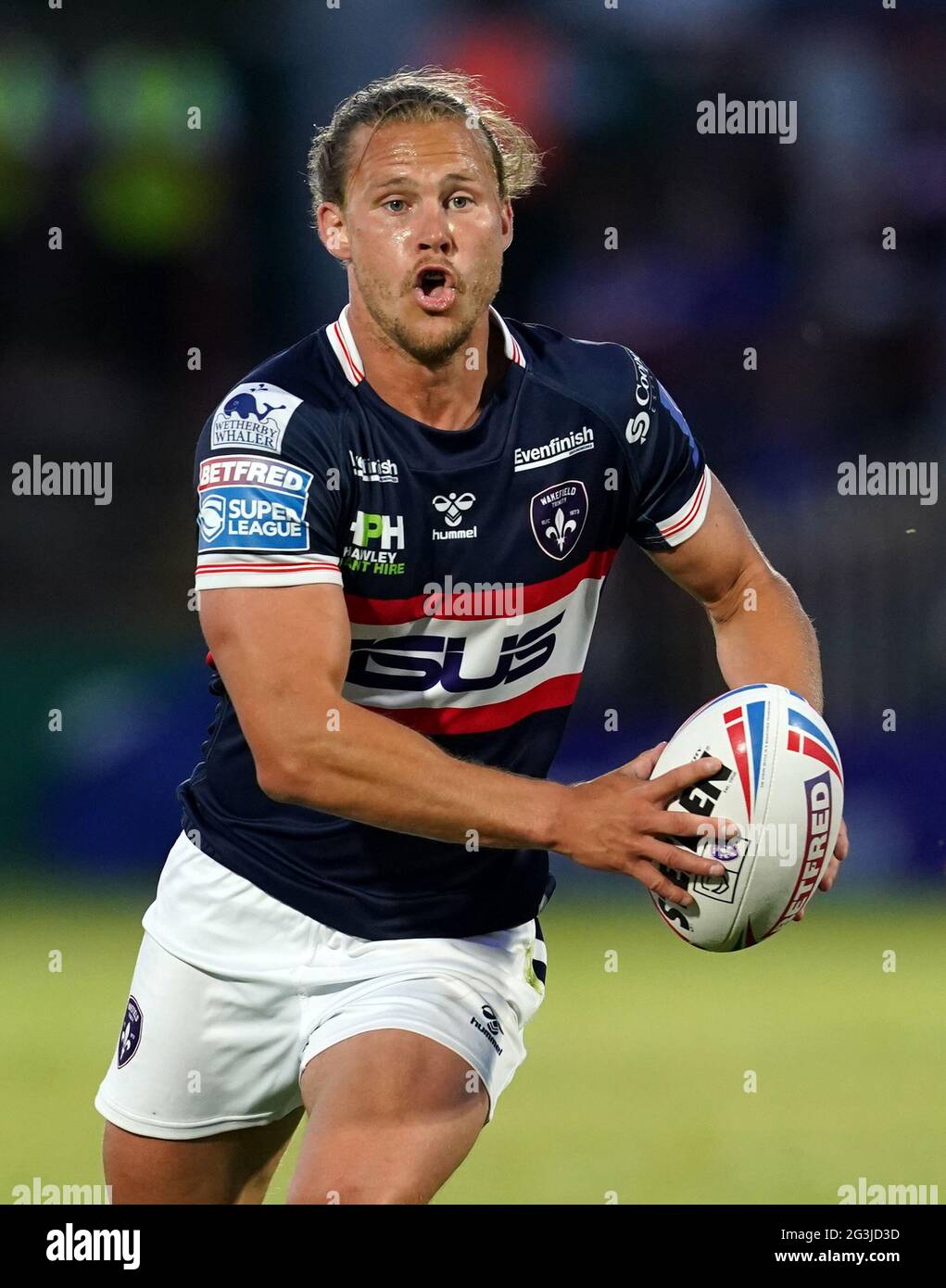 Wakefield Trinity's Jacob Miller during the Betfred Super League match ...
