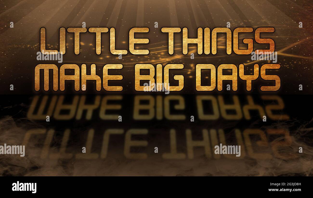 Little big things hi-res stock photography and images - Alamy