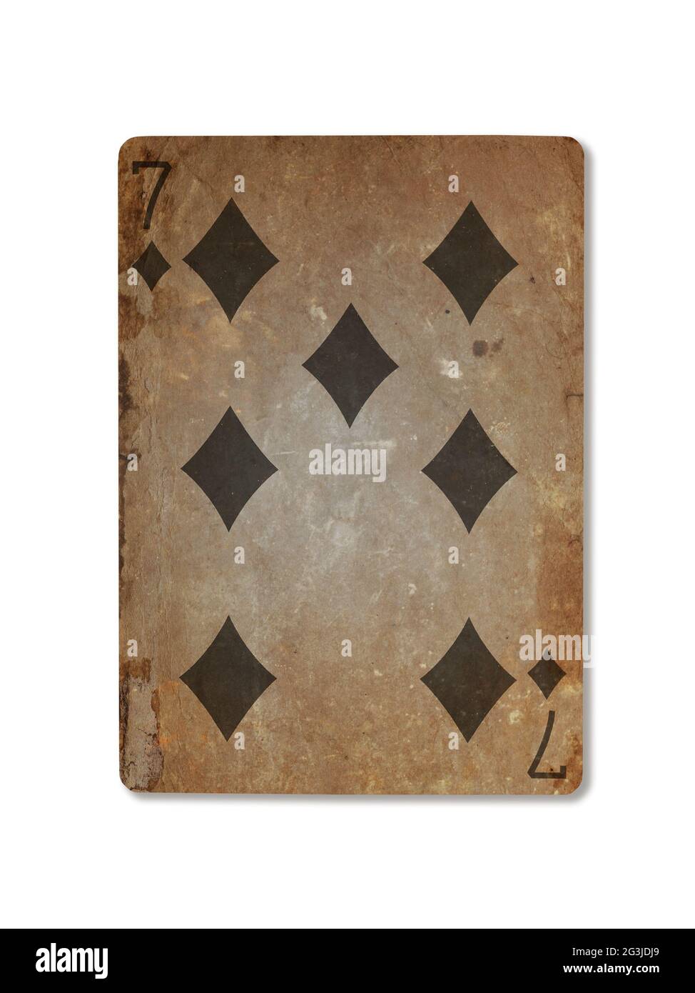 Seven of diamonds Cut Out Stock Images & Pictures - Alamy