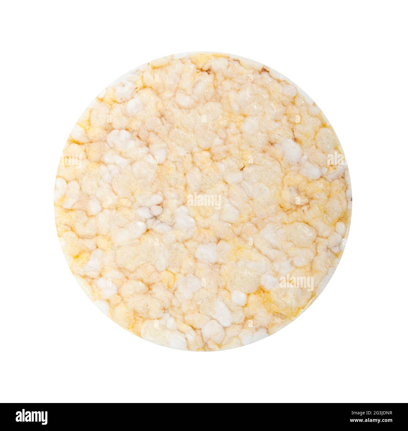 Rice cookie isolated Stock Photo - Alamy