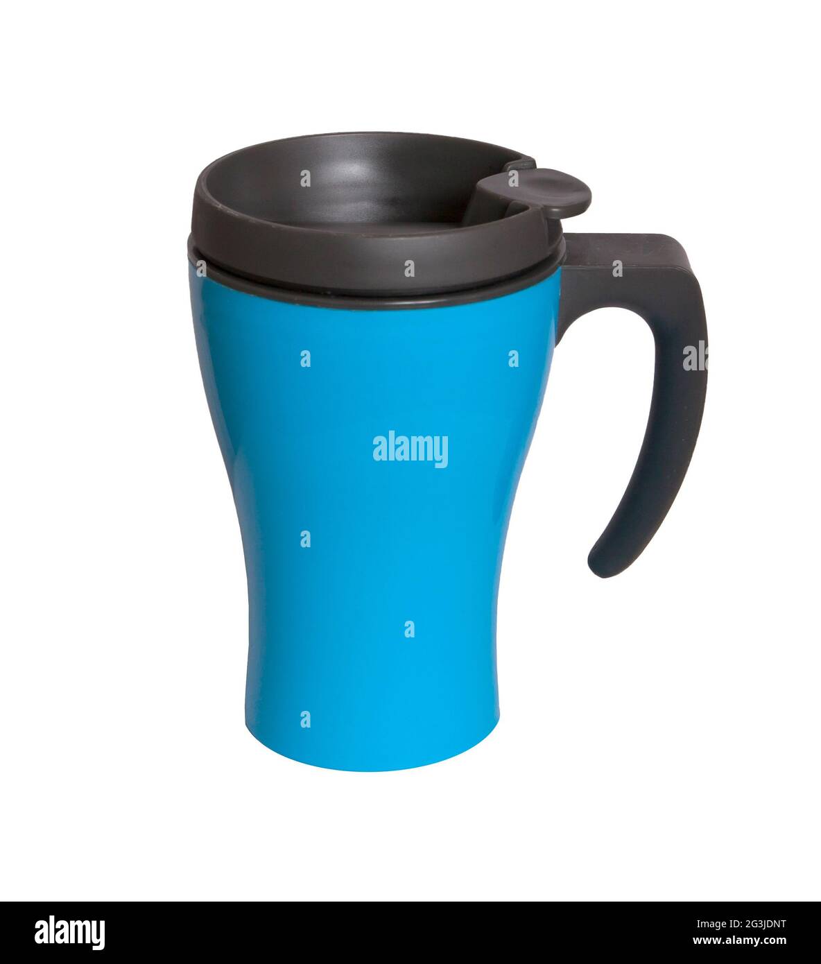Thermocup blue isolated Stock Photo - Alamy