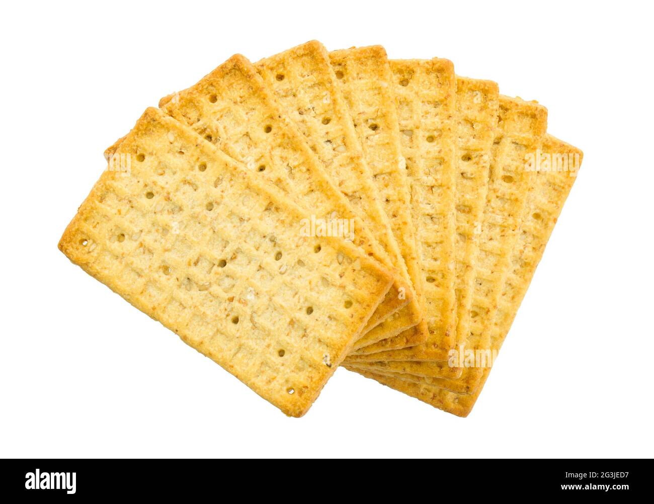 Simple crackers isolated Stock Photo - Alamy