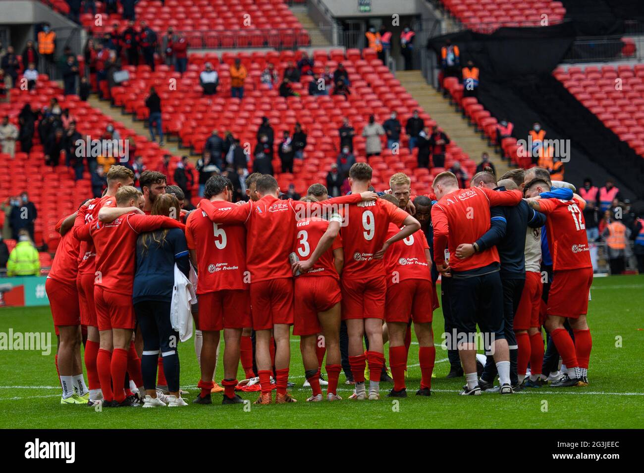 London, England 22 May 2021. The Buildbase FA Vase Final between ...