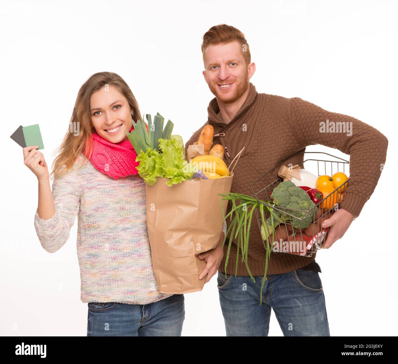 Happy customer grocery hi-res stock photography and images - Alamy