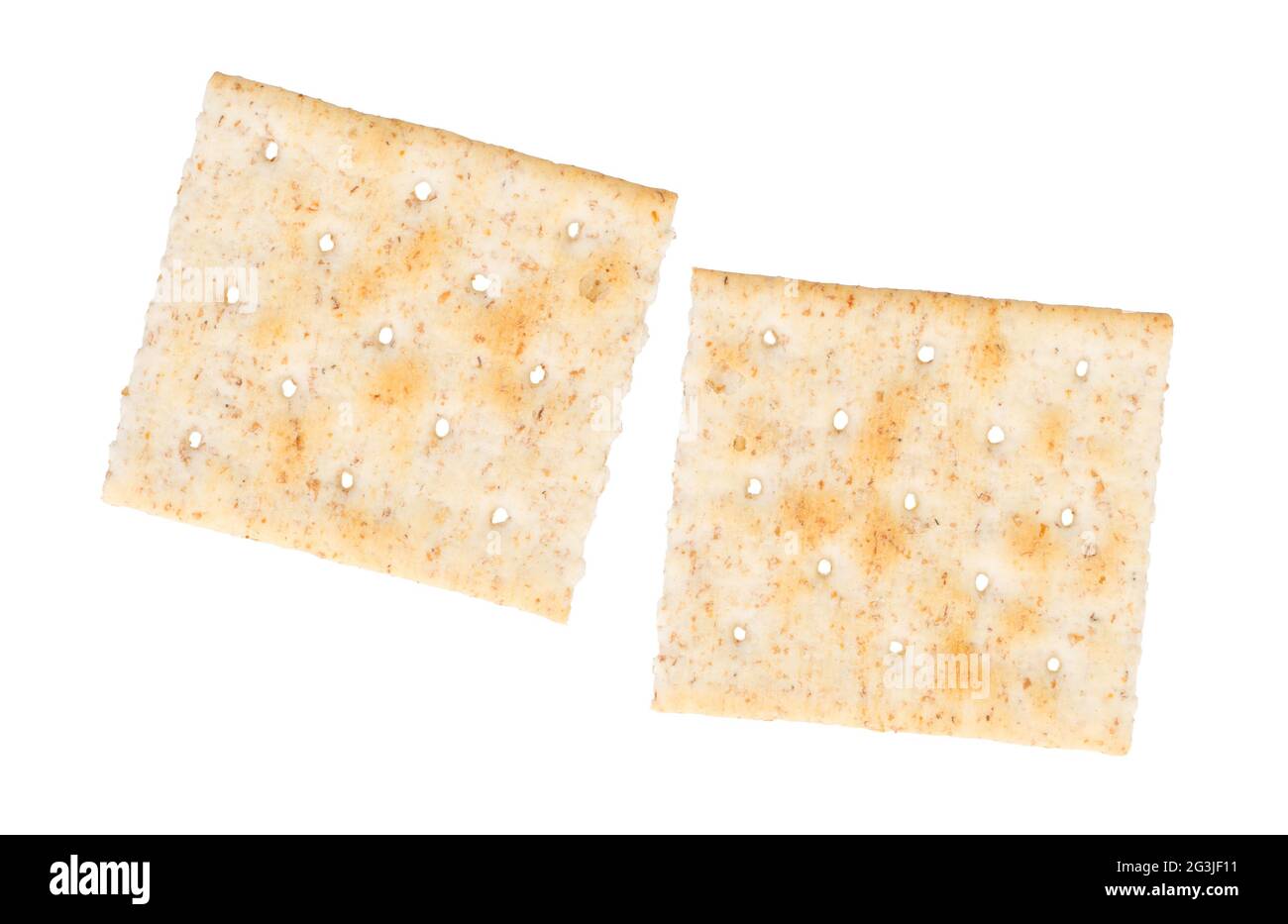 Small crackers isolated Stock Photo - Alamy