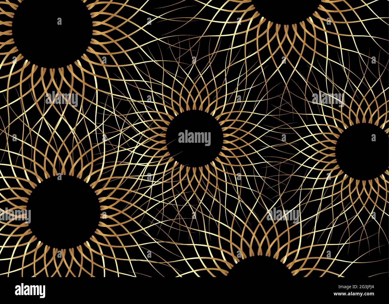 Gold Sunflowers concept of sunburst sign, radial rays template ...