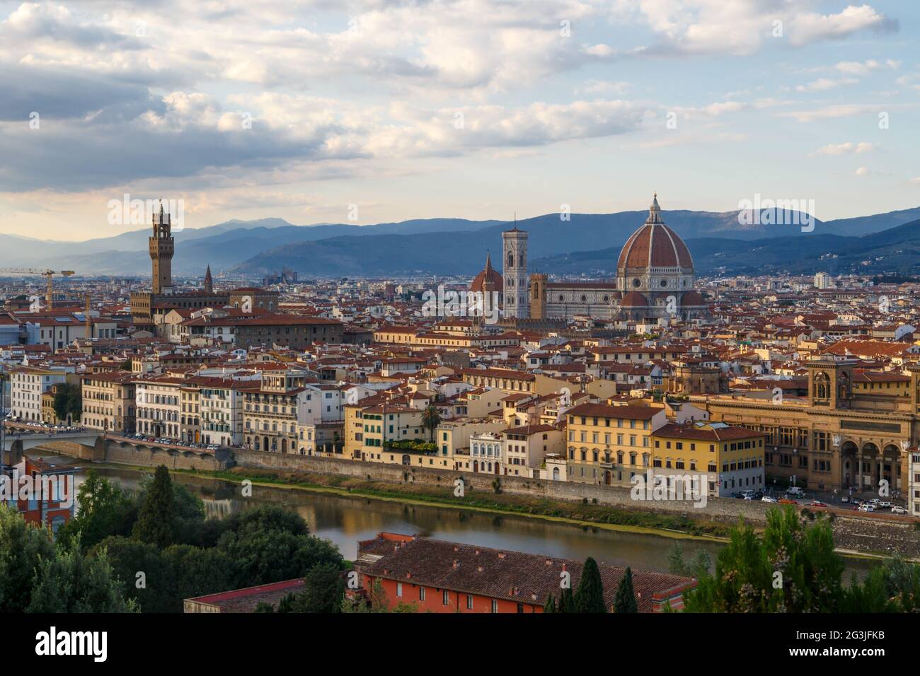 Florence City View Stock Photo - Alamy
