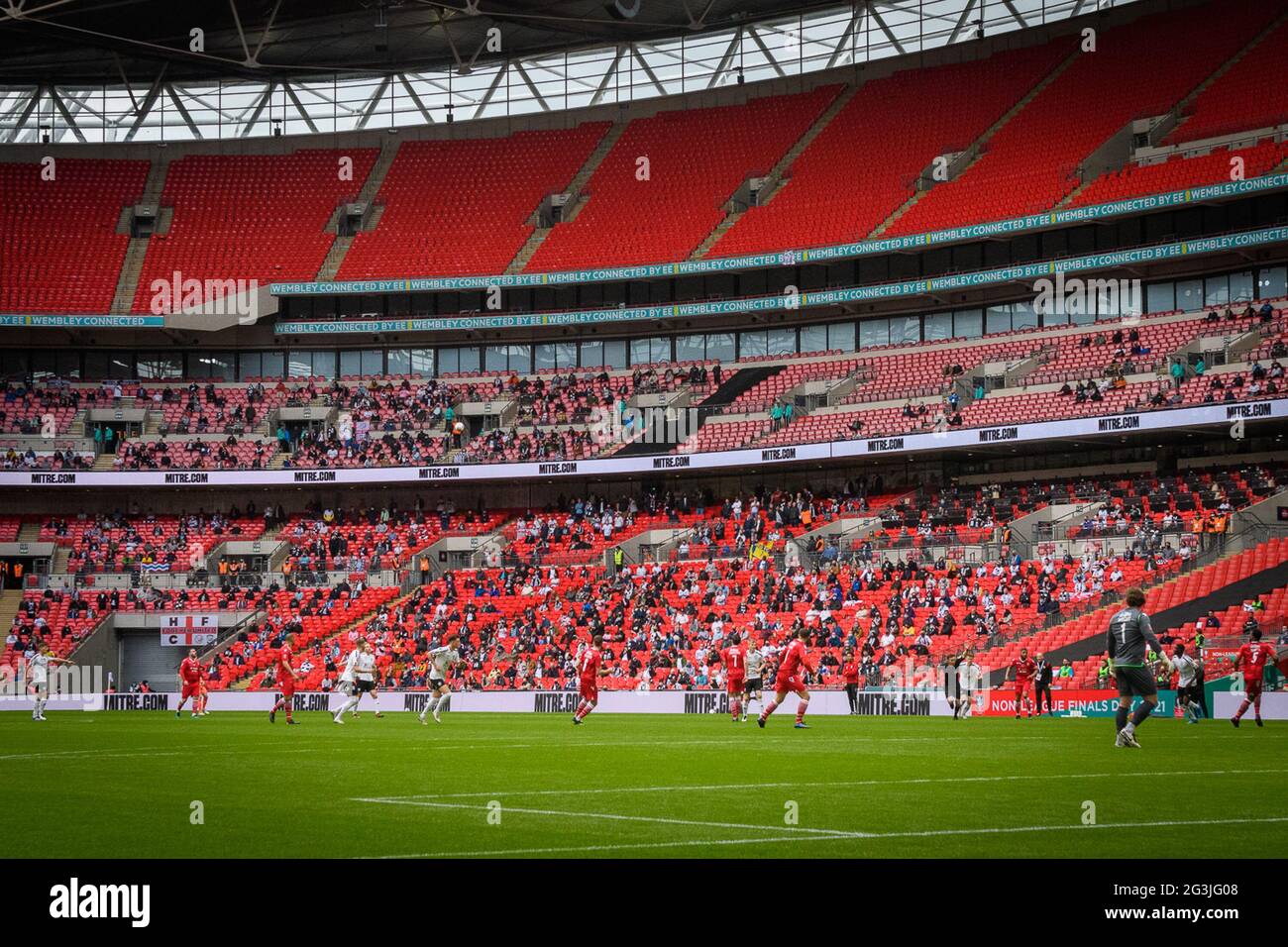 London, England 22 May 2021. The Buildbase FA Trophy Final between ...