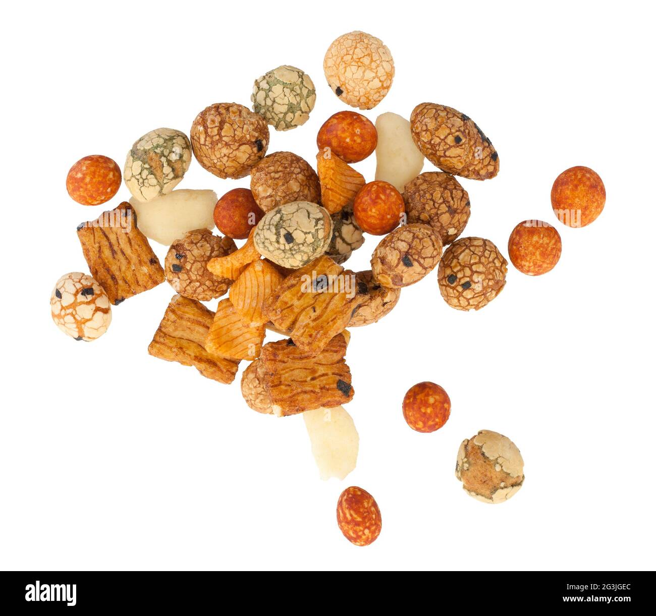 Mix of Japanese nuts Stock Photo - Alamy