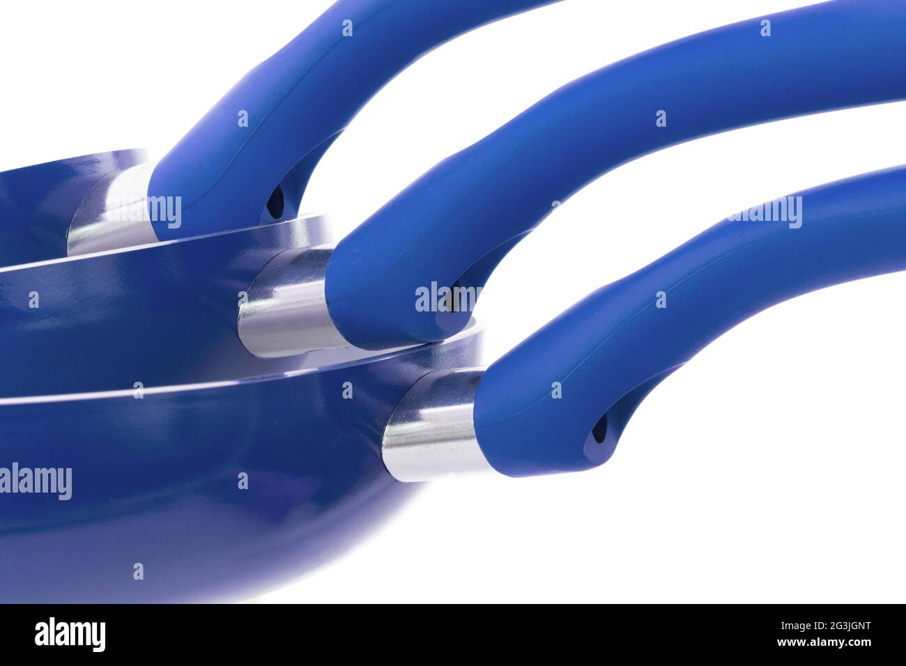 Set three frying pans hi-res stock photography and images - Alamy