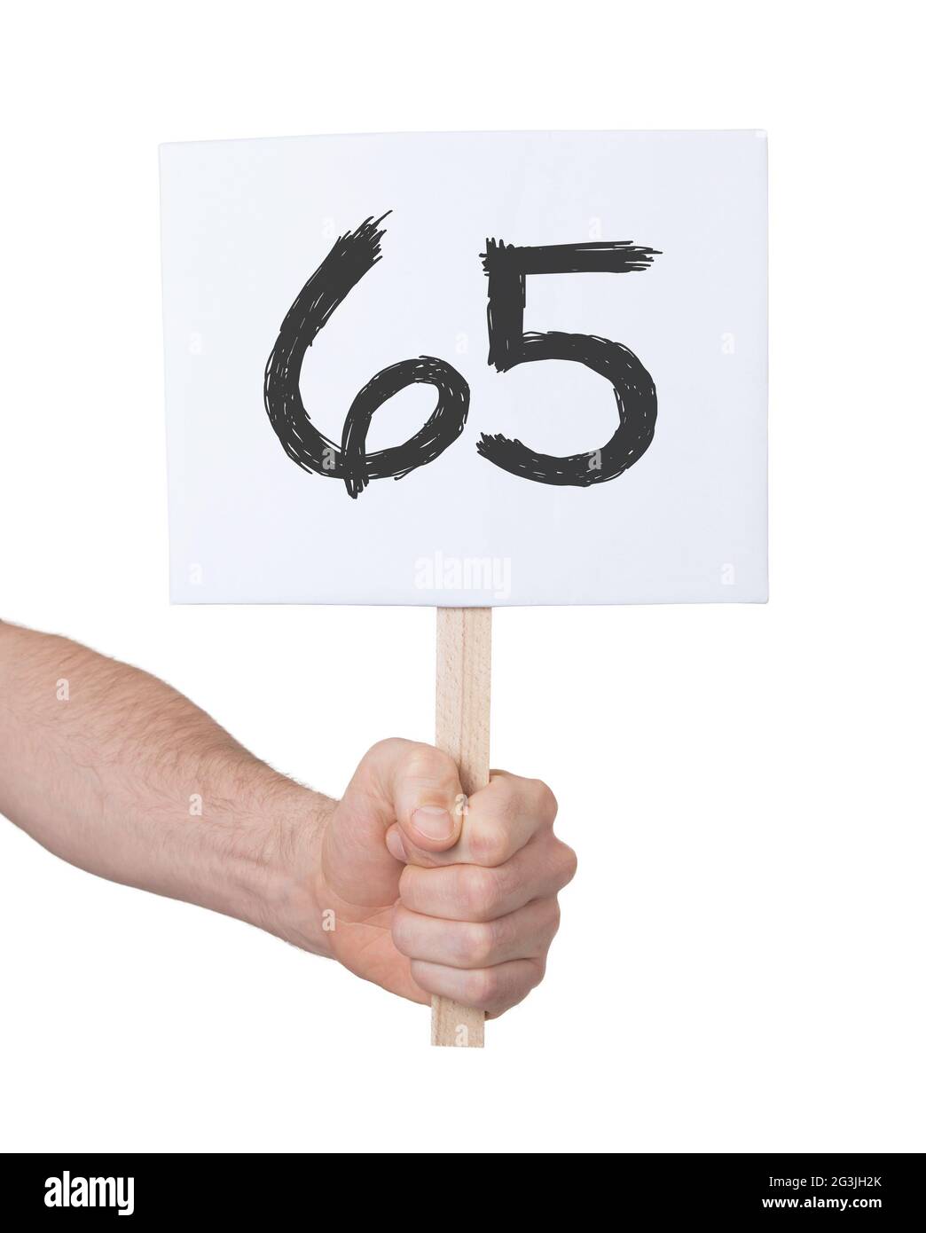 Number 65 Cut Out Stock Images & Pictures - Alamy