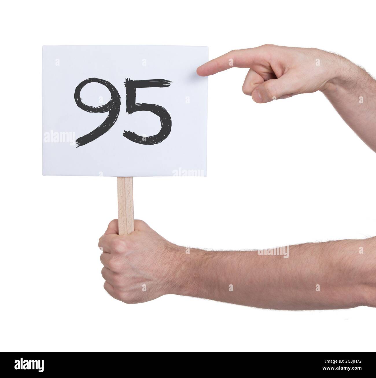 Number 95 Cut Out Stock Images & Pictures - Alamy