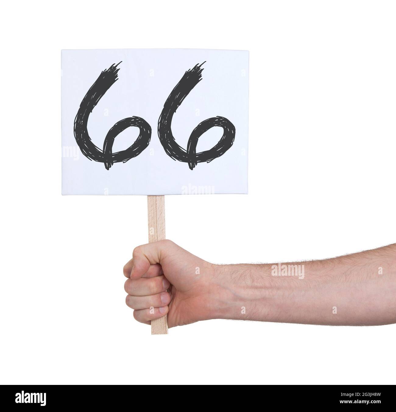 Number 66 Cut Out Stock Images & Pictures - Alamy