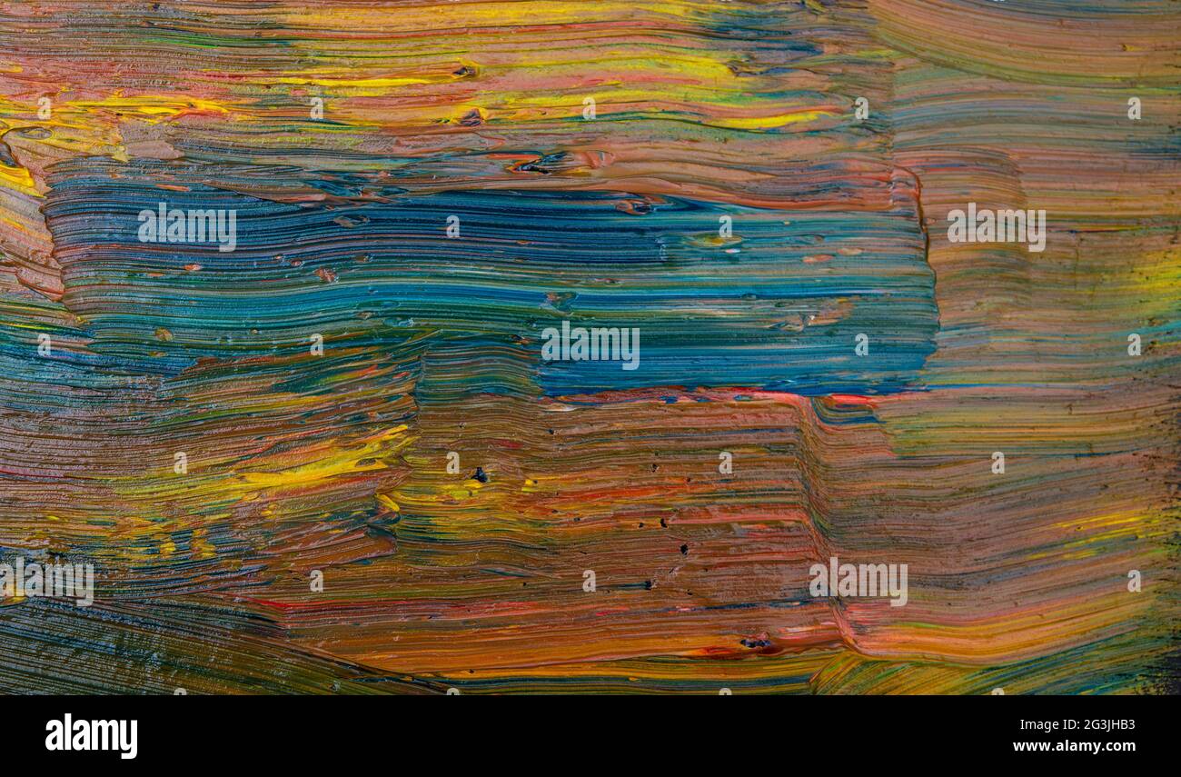 Colourful oil painting wallpaper hi-res stock photography and images ...