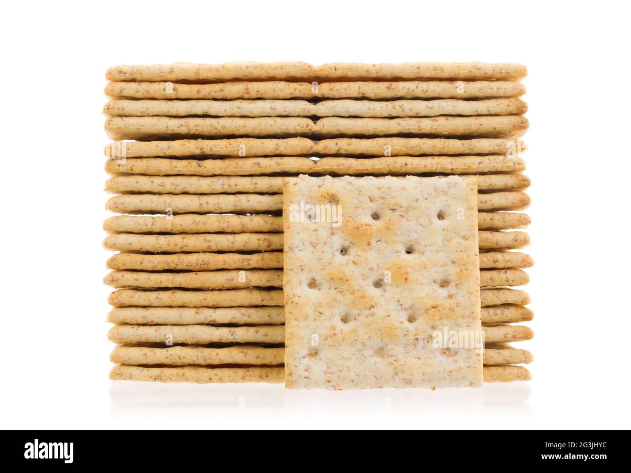 Stack of crackers Stock Photo - Alamy