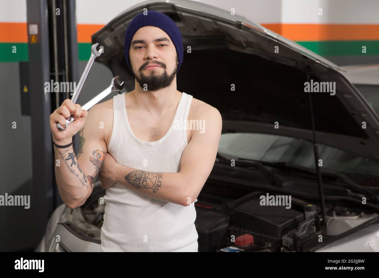 Worker service hi-res stock photography and images - Alamy