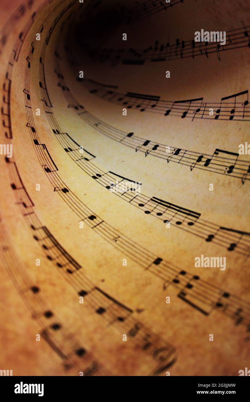 Old Sheet Music High Resolution Stock Photography and Images - Alamy