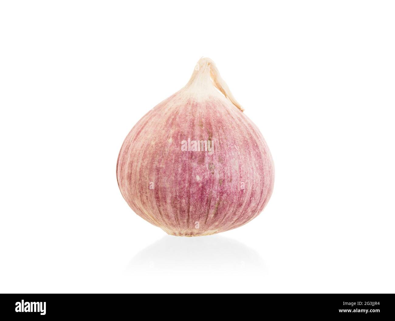 Raw garlic (small) isolated Stock Photo - Alamy