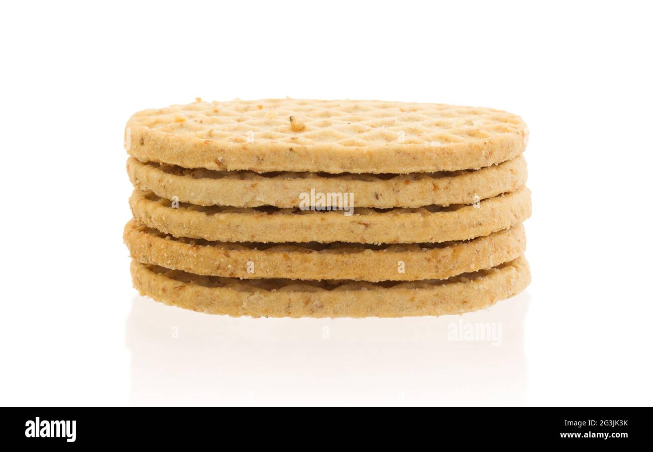 Small cookies isolated Stock Photo - Alamy