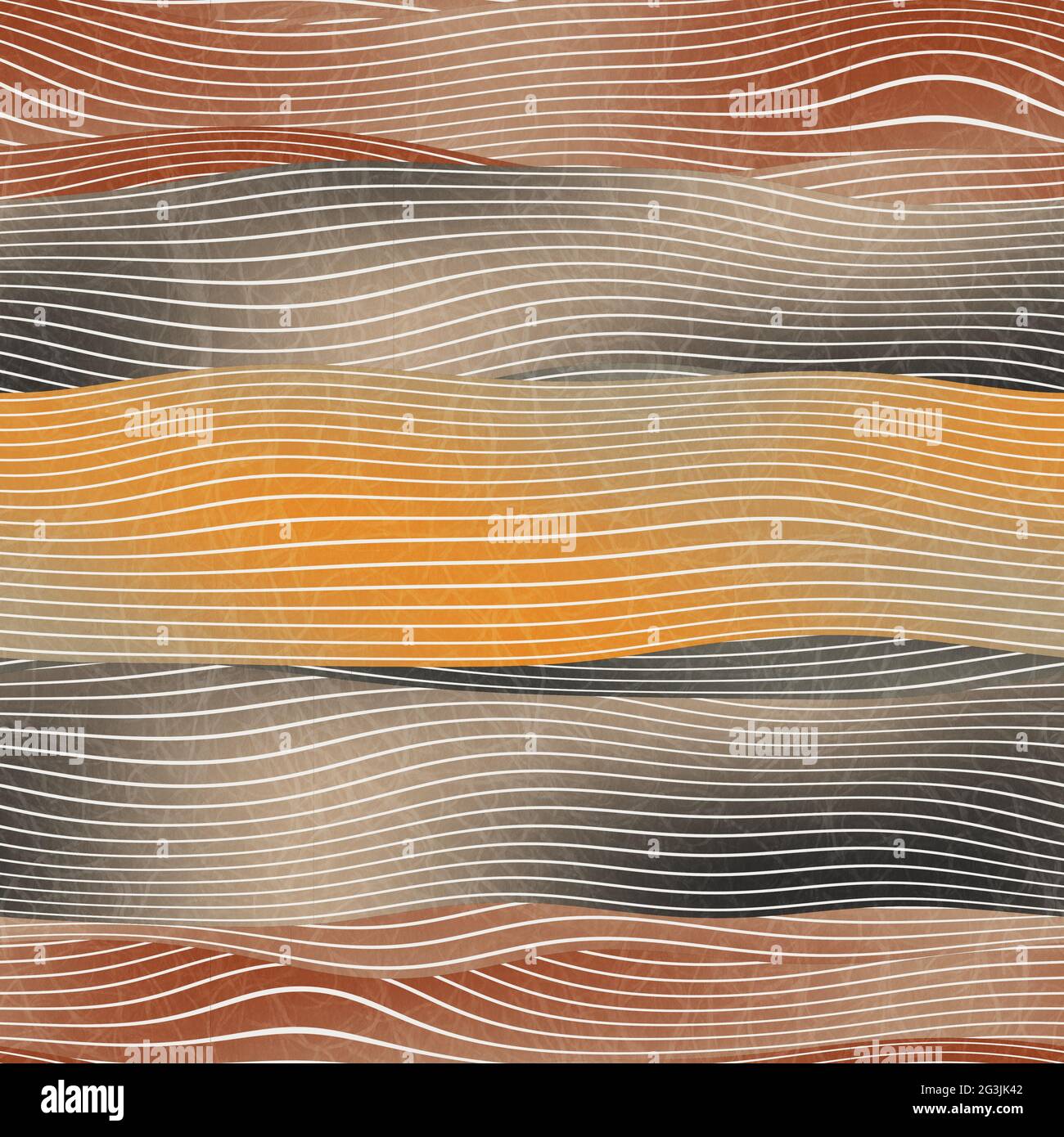 Seamless natural landscape hill pattern for print Stock Photo - Alamy