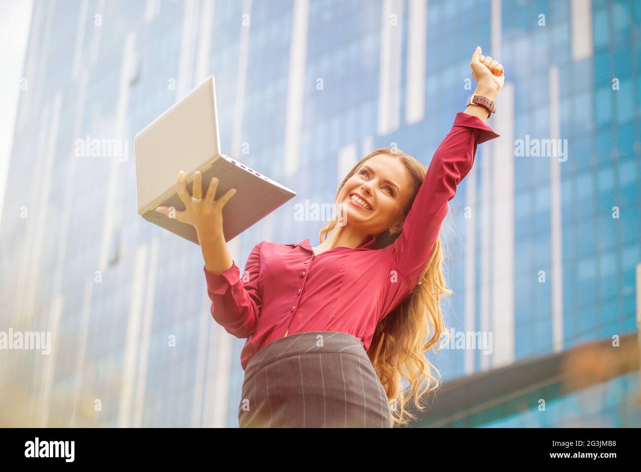 Celebrating victory hi-res stock photography and images - Alamy