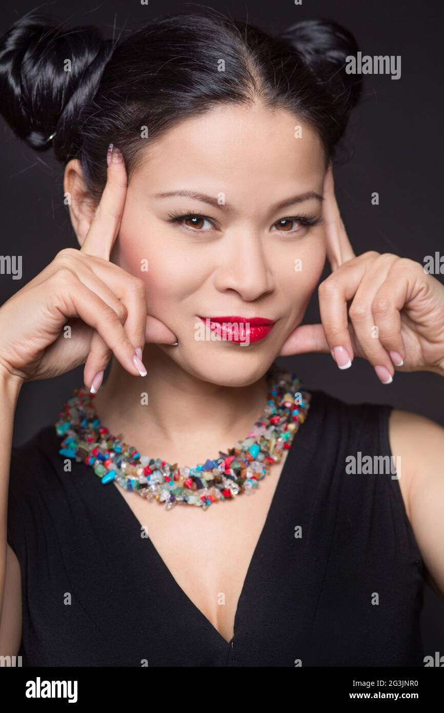 Beautiful asian woman Stock Photo - Alamy